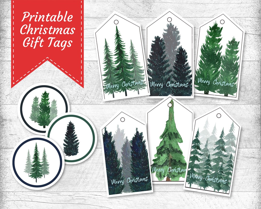 Printable Christmas Gift Tags | DIY Christmas Tag | Merry Christmas ...