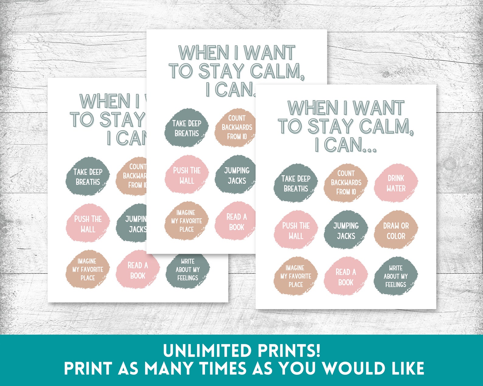 Calm Down Sign, Calm Down Corner, Kids Mental Health, Classroom Sign ...