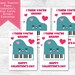 Grand Piano Valentine Cards for Piano Students, Printable Valentines ...