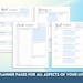 Blue Student Planner, Student Planner Printable, College Student ...