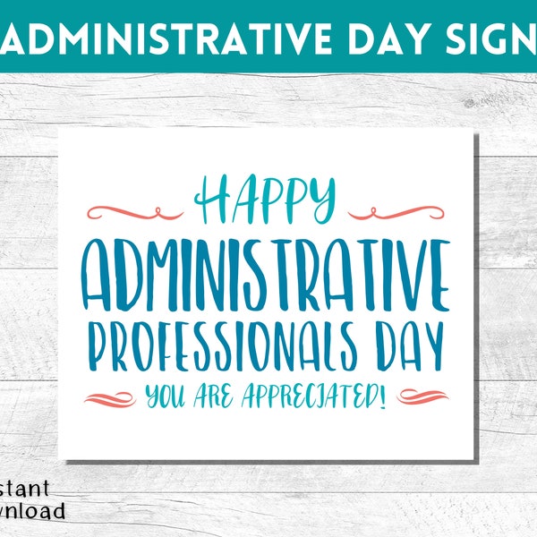 Printable Administrative Assistant Day Luncheon Invitation - Etsy