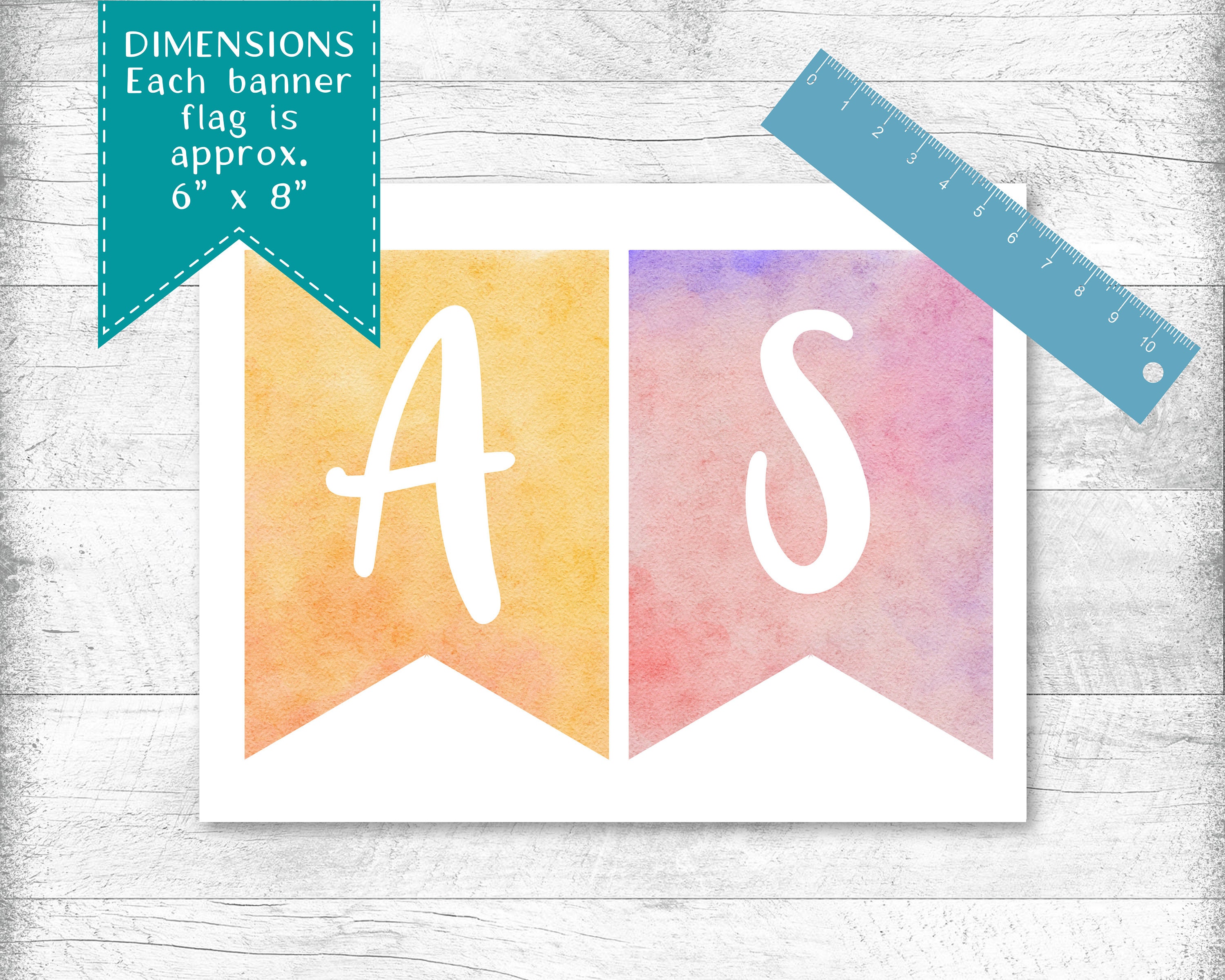 Easter Garland, Easter Banner, Easter Decor, Easter Crafts, Watercolor ...