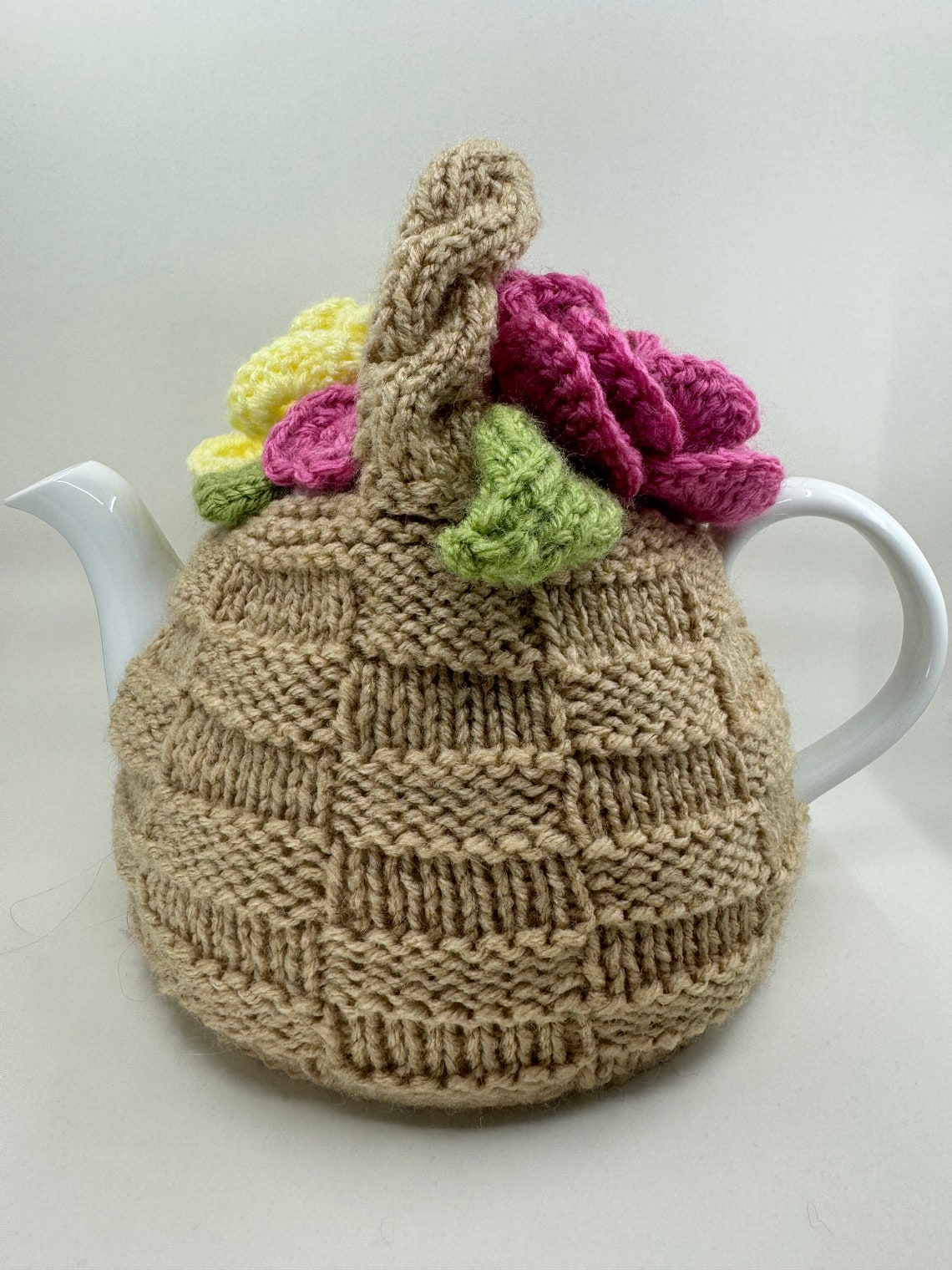 Premium Hand Knit Tea Cozy | Stylish Teapot Insulator for Warmth and ...