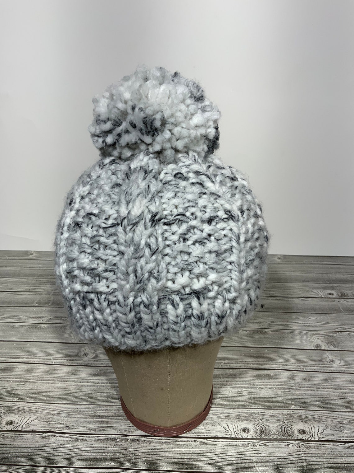 Cute Knit Winter Hat Pattern Stylish Cozy Knit Hat Pattern - Etsy