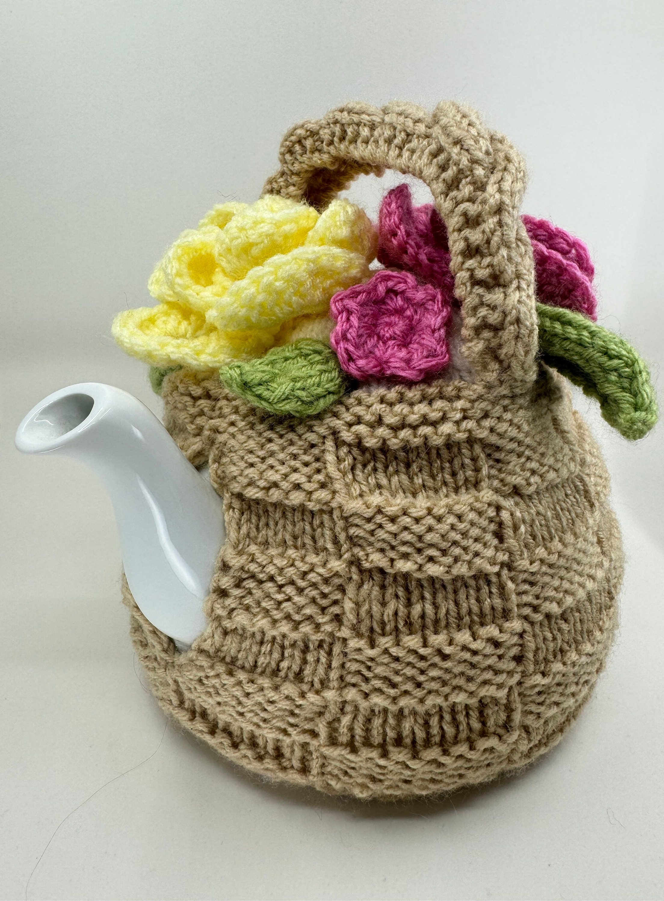 Premium Hand Knit Tea Cozy | Stylish Teapot Insulator for Warmth and ...