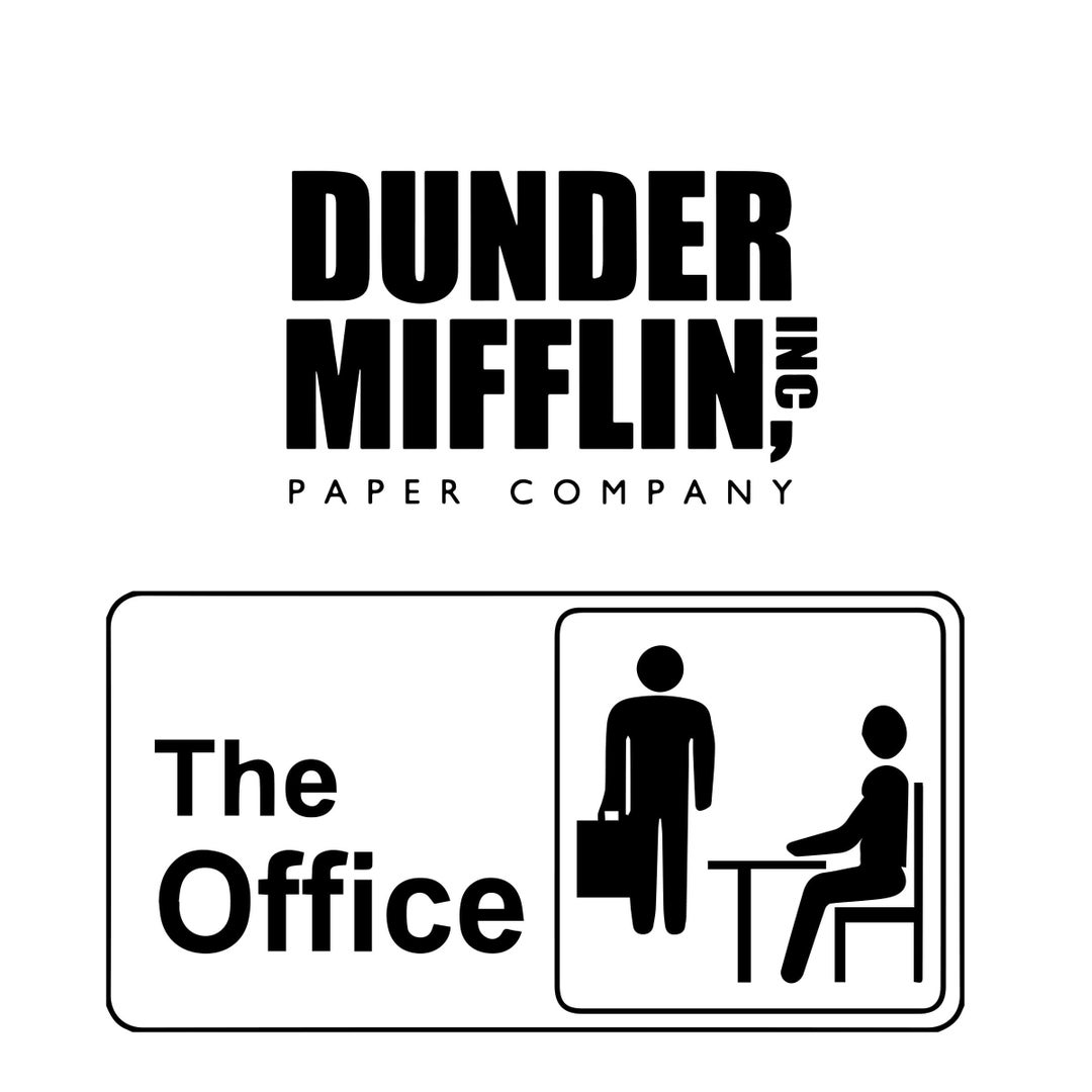 The Office Dunder Mifflin Paper Company SVG - Etsy