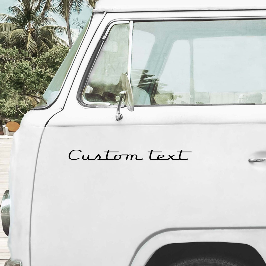 Van Sticker, Camper Stickers, Caravan Sticker, Custom Car Sticker ...