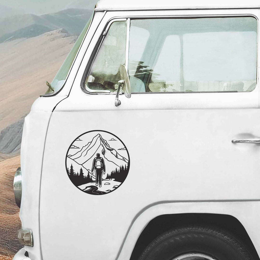 Camper Stickers, Van Stickers, Caravan Sticker, RV Decals, Hiking Car ...