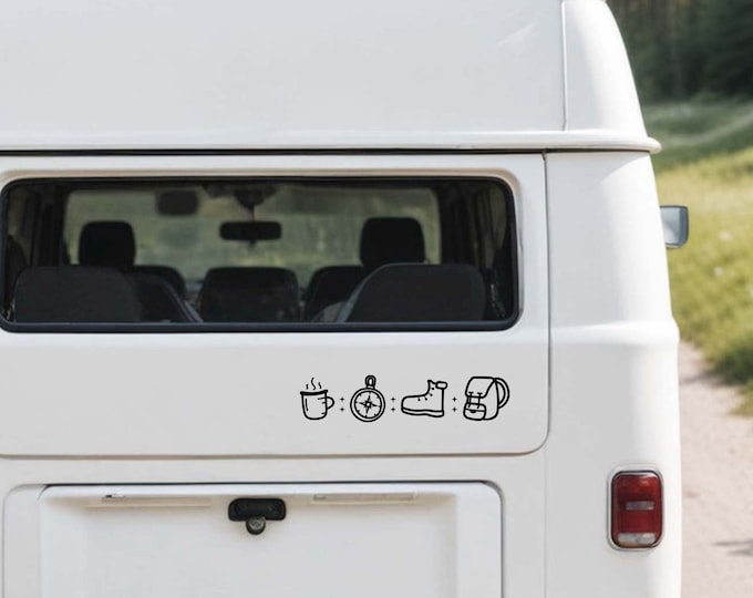 Camper Stickers, Van Stickers, Van Decals, Van Life Sticker, Caravan ...