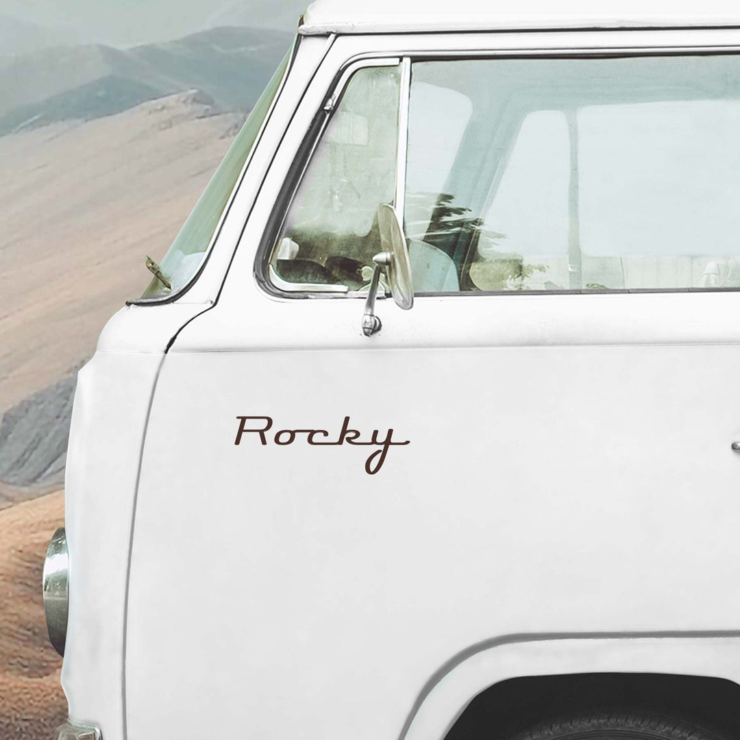 Custom Car Sticker, Custom Car Decal, Custom Van Decal, Personalized ...