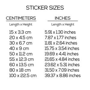 Camper Stickers, Van Stickers, Van Decals, Van Life Sticker, Caravan ...