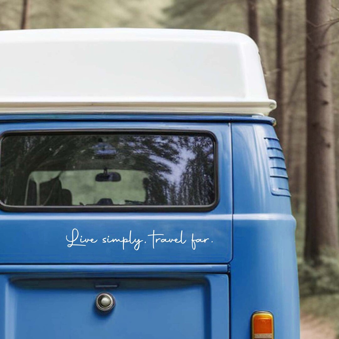 Custom Camper Stickers, Custom Camper Decal, Van Stickers, Caravan ...