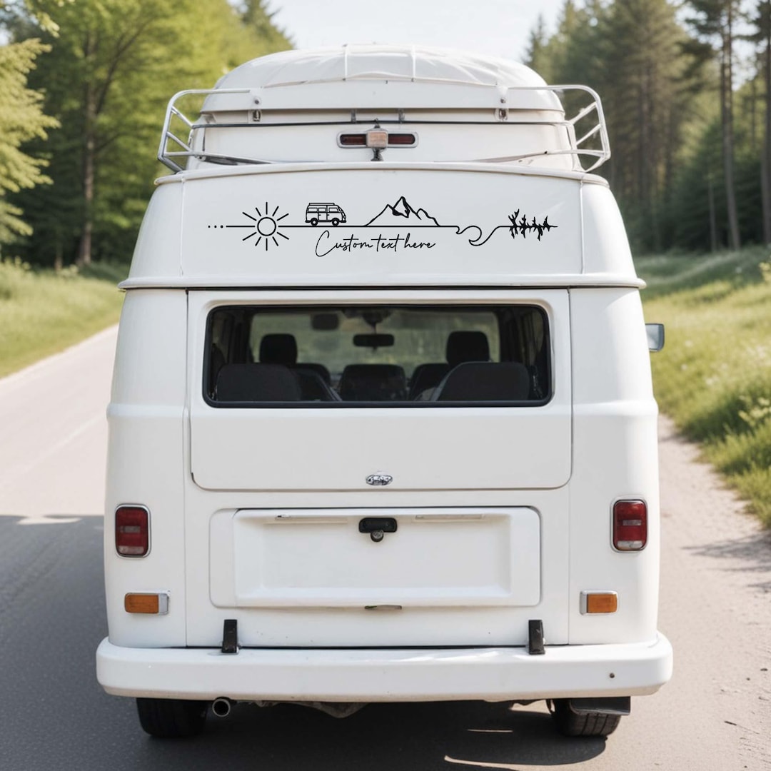 Camper Stickers, Van Stickers, Custom Camper Sticker, Caravan Stickers ...
