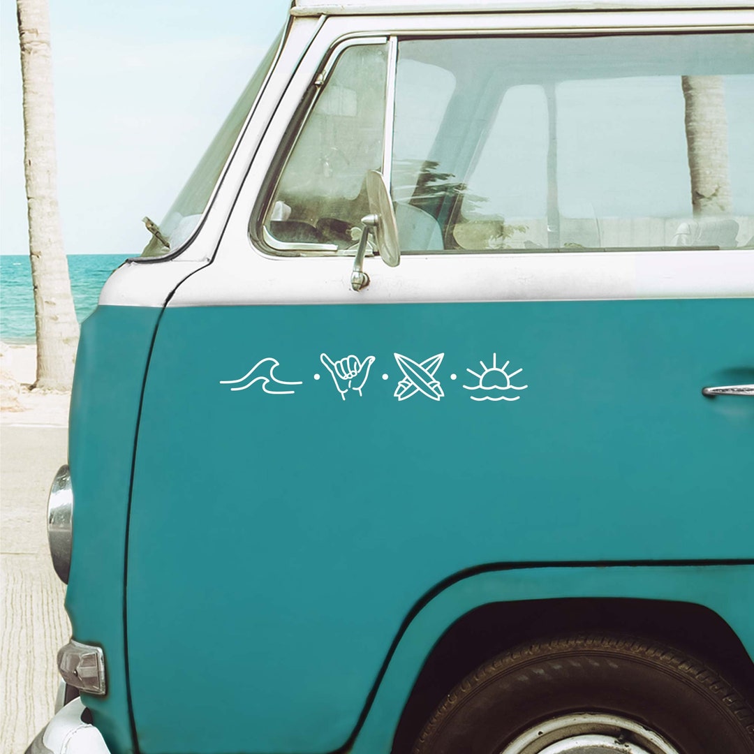 Camper Stickers, Van Stickers, Caravan Stickers, RV Decal, Surf Car ...