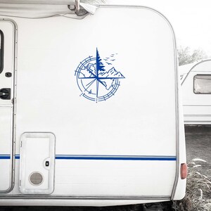 Camper Stickers, Van Stickers, RV Decals, Compass Stickers, Compass Car ...