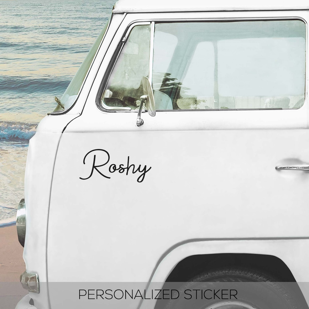 Custom Camper Sticker Custom Rv Decals Caravan Stickers Van - Etsy