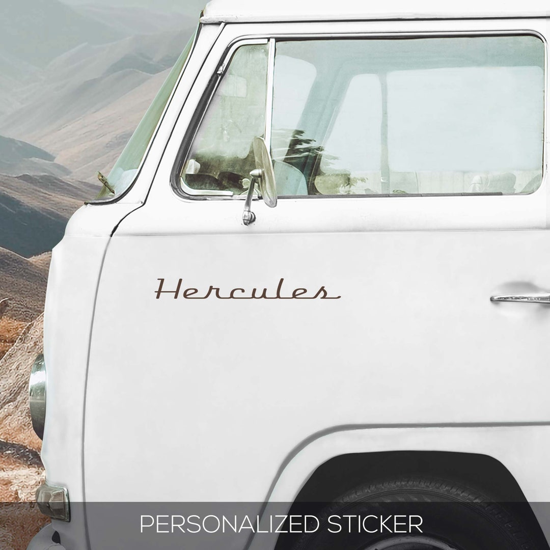 Van Sticker, Camper Stickers, Caravan Sticker, Custom Car Sticker ...