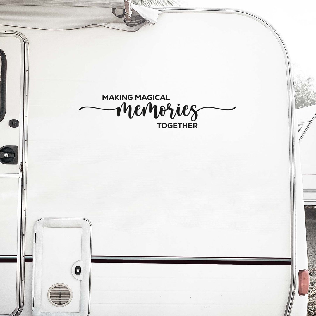 Custom Camper Stickers, Van Stickers, Custom Rv Decal, Caravan Stickers ...