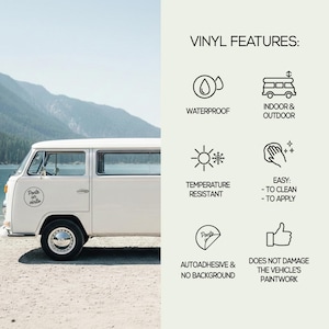 Camper Stickers, Van Stickers, Van Life Stickers, Personalized Car ...