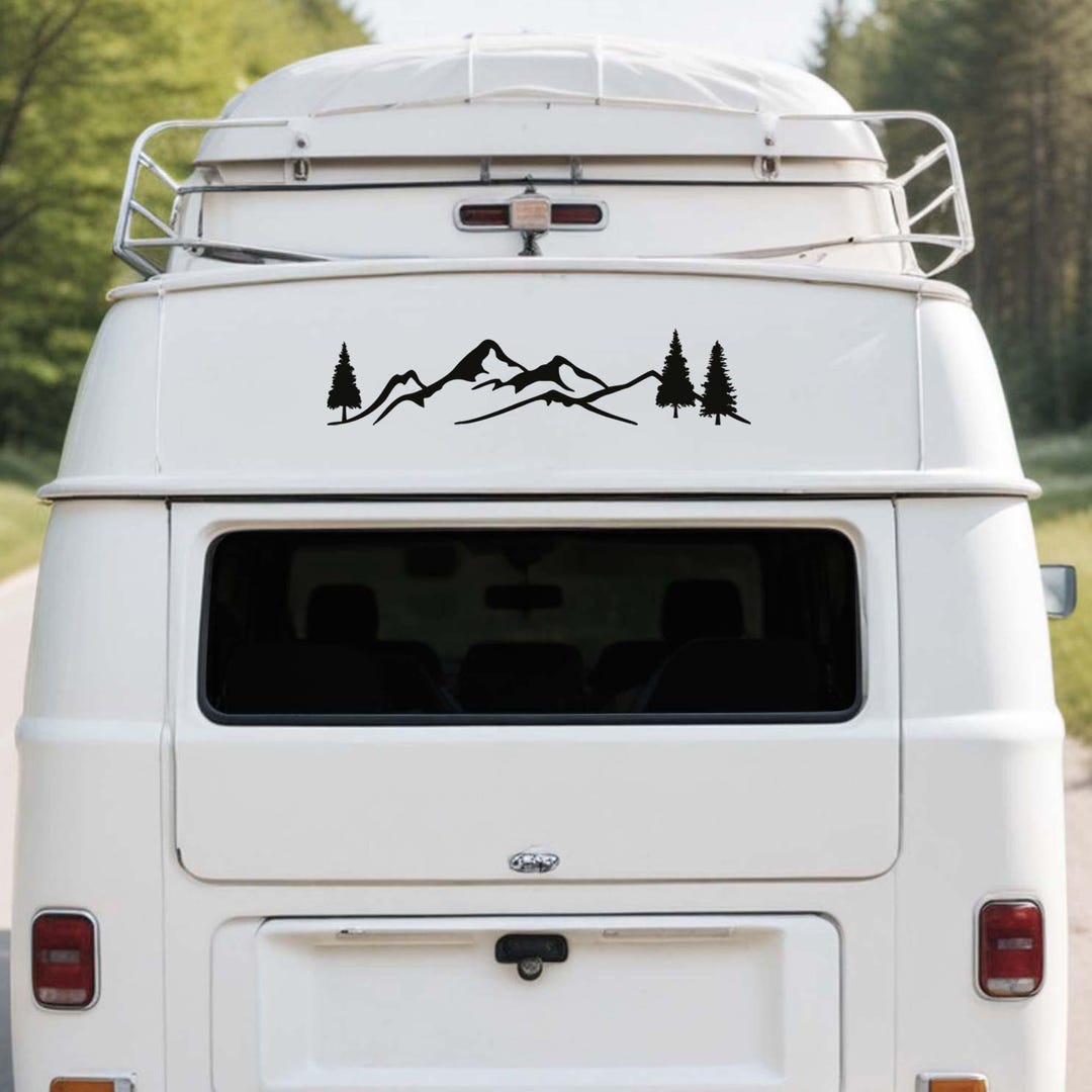 Camper Stickers, Camper Decals, Van Stickers, Van Decals, Mountain ...