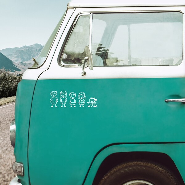 Family Car Stickers - Etsy