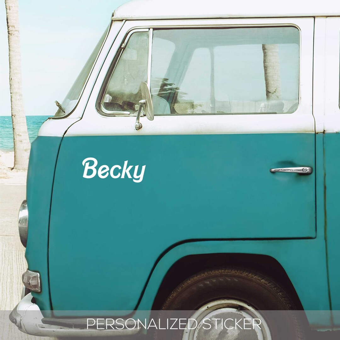 Custom Rv Decal, Camper Sticker, Custom Car Sticker, Van Decal, Caravan ...