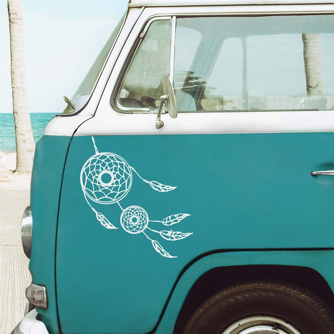 Camper Stickers, Van Stickers, Caravan Sticker, Dreamcatcher Decal, Rv ...