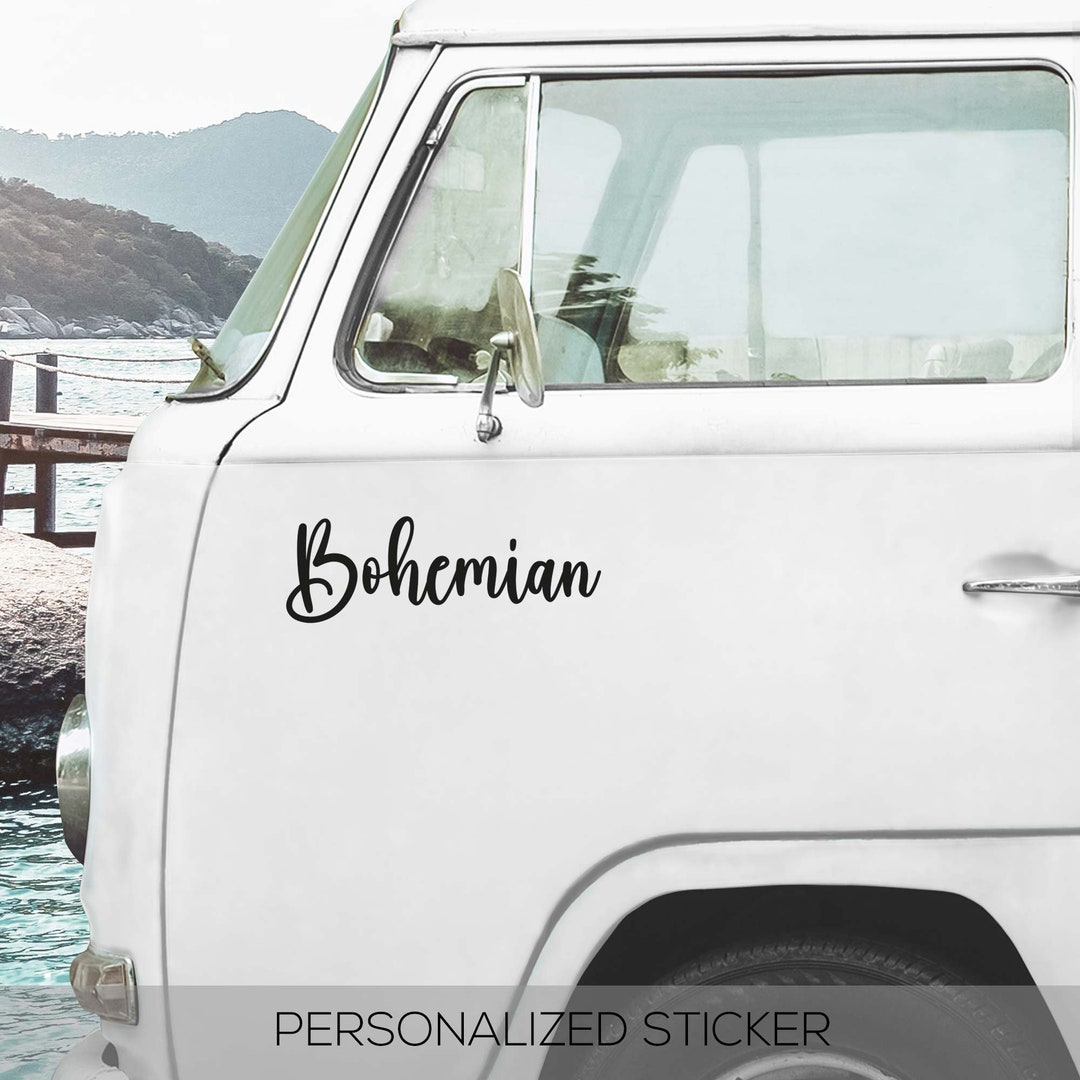 Custom Camper Sticker Custom Van Sticker Personalized Camper - Etsy