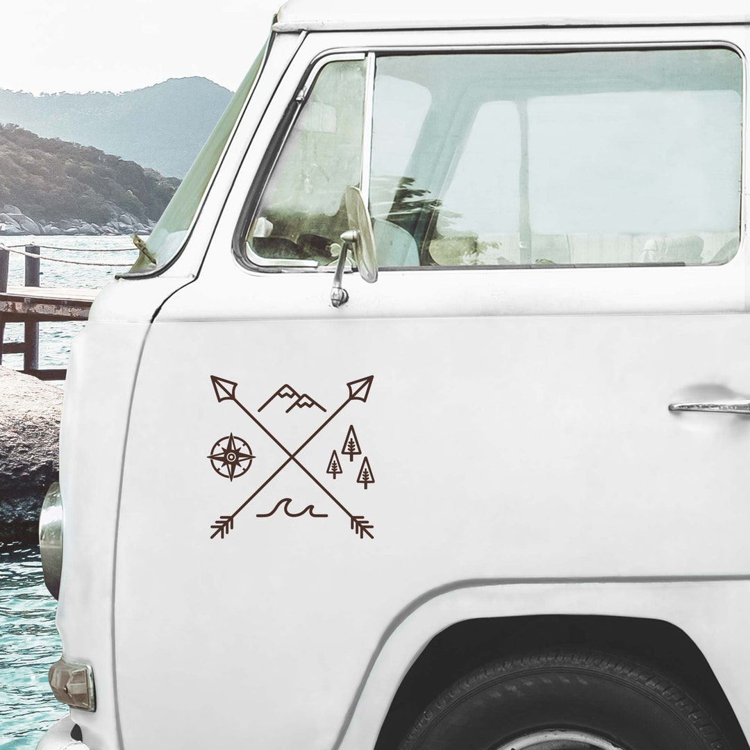 Camper Stickers, Van Stickers, Caravan Stickers, RV Decals, Van Life ...