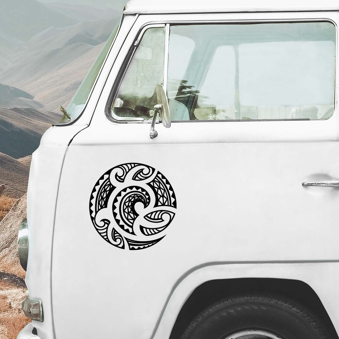 Camper Stickers, Van Stickers, RV Decal, Maori Sticker, Caravan Decal ...