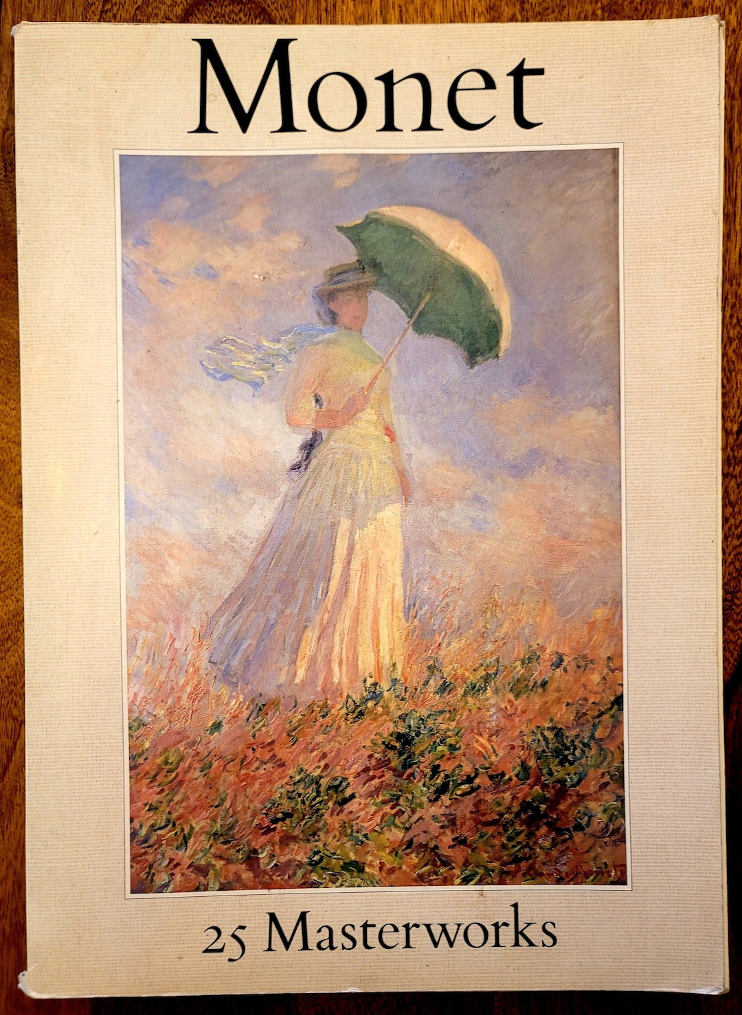 Vintage Art Book, monet, 25 Masterworks Vintage Paintings, Antique Art ...