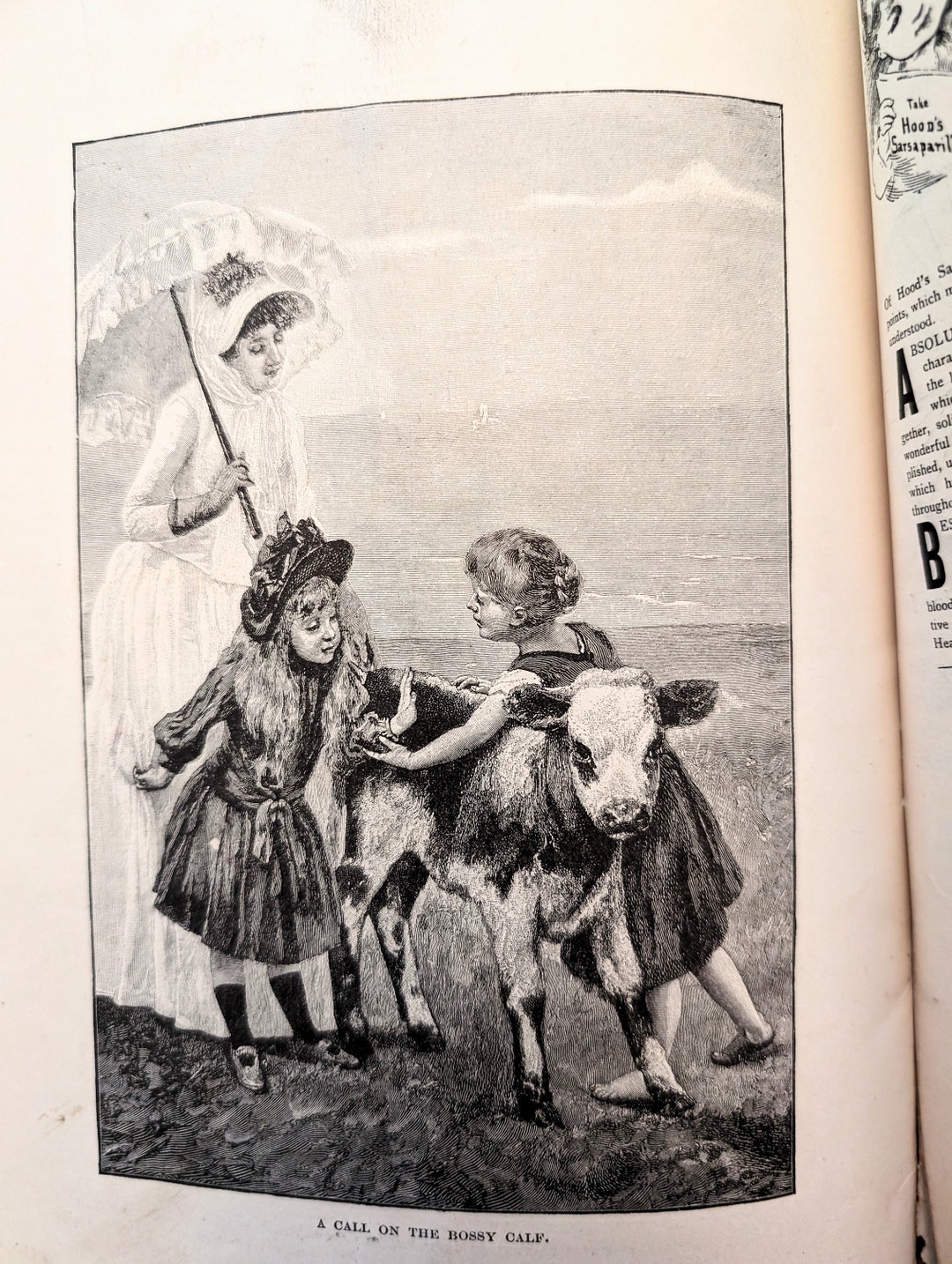 1889, Vintage Children's Book, Our Little Men and Women, Antique ...