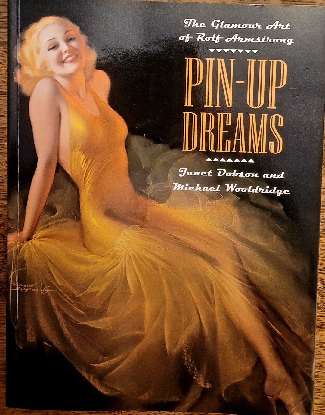 Vintage Book, Pin up Dreams, the Glamour Art of Rolf Armstrong, 245 Pg, Like-new, Glamour Girls ...