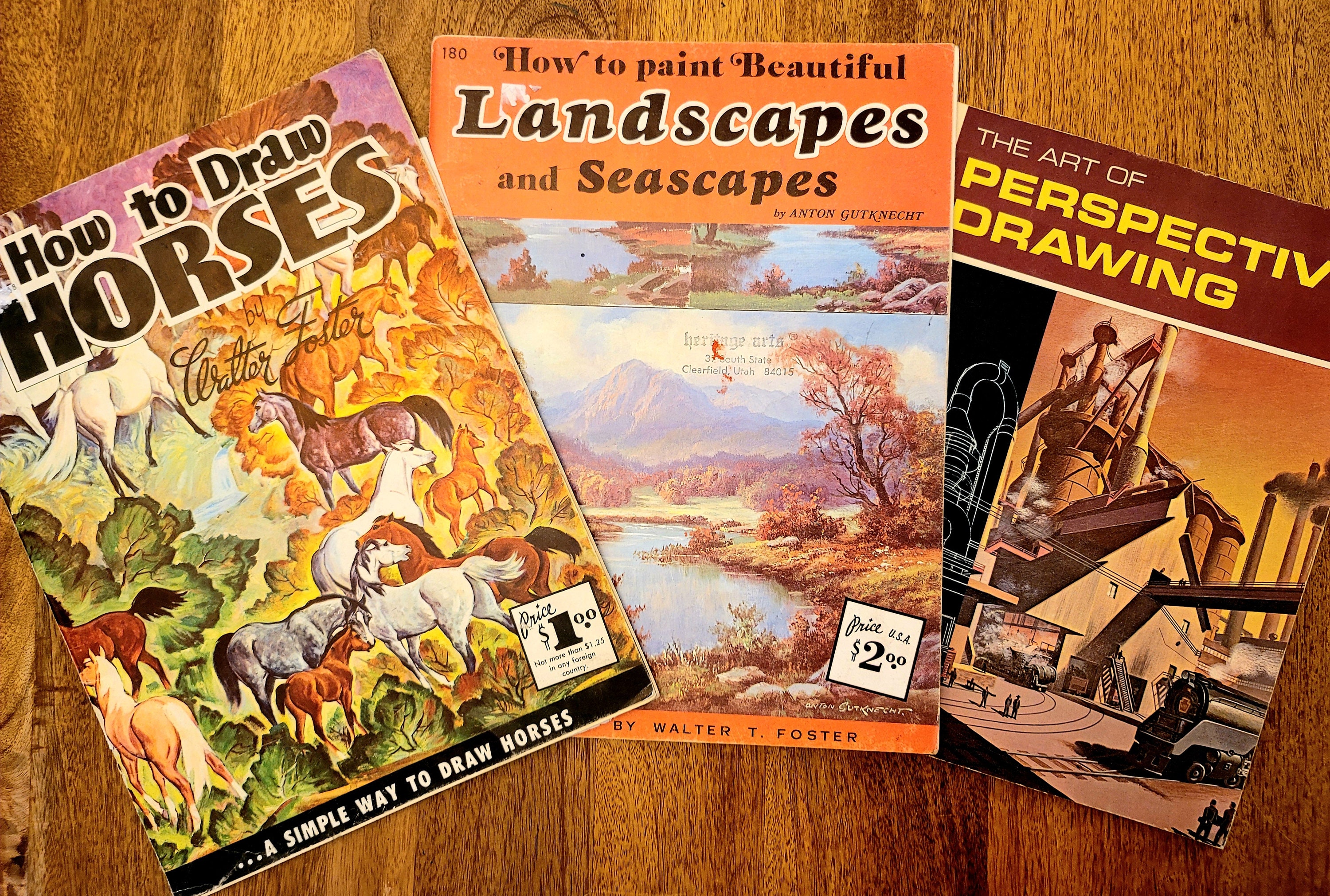 1960s Three Vintage Art Instruction Books How to Paint - Etsy