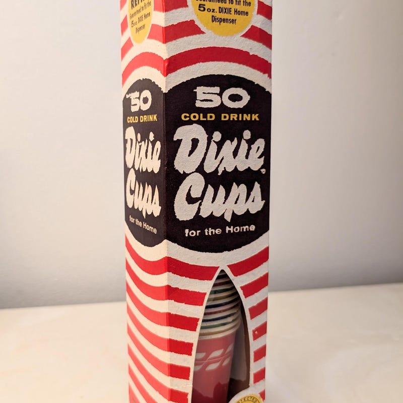 Vintage Dixie Cup - Etsy