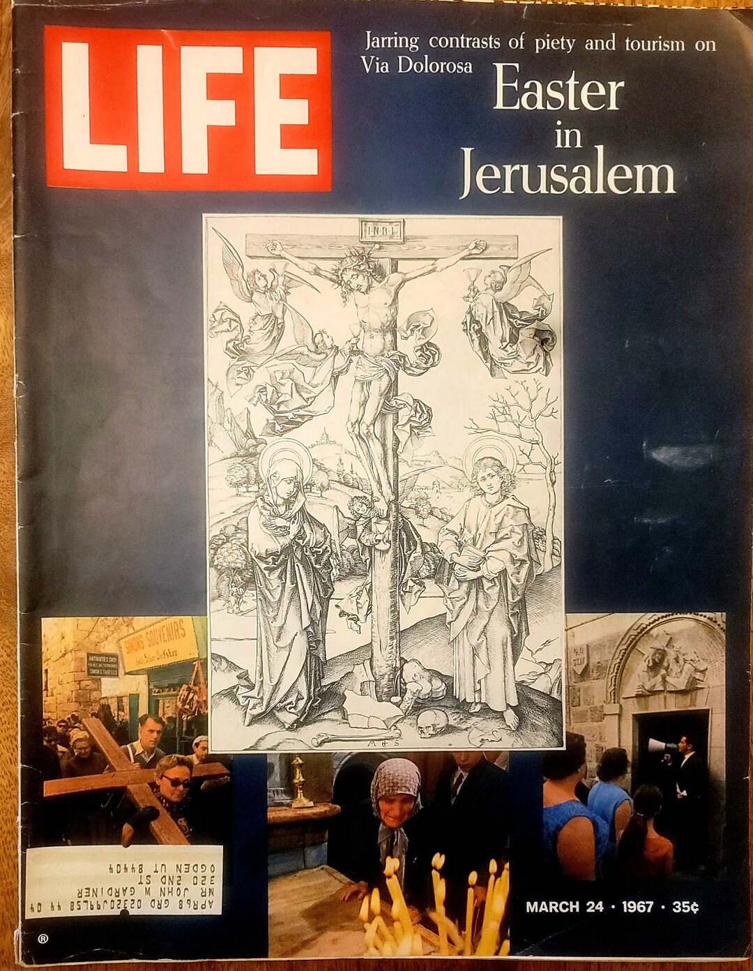 1967, LIFE, Vintage Magazine, Easter in Jerusalem, Vintage Easter ...