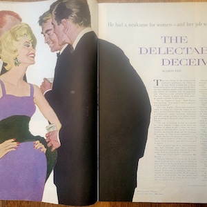 1959 Vintage Magazine the Saturday Evening Post Vintage - Etsy