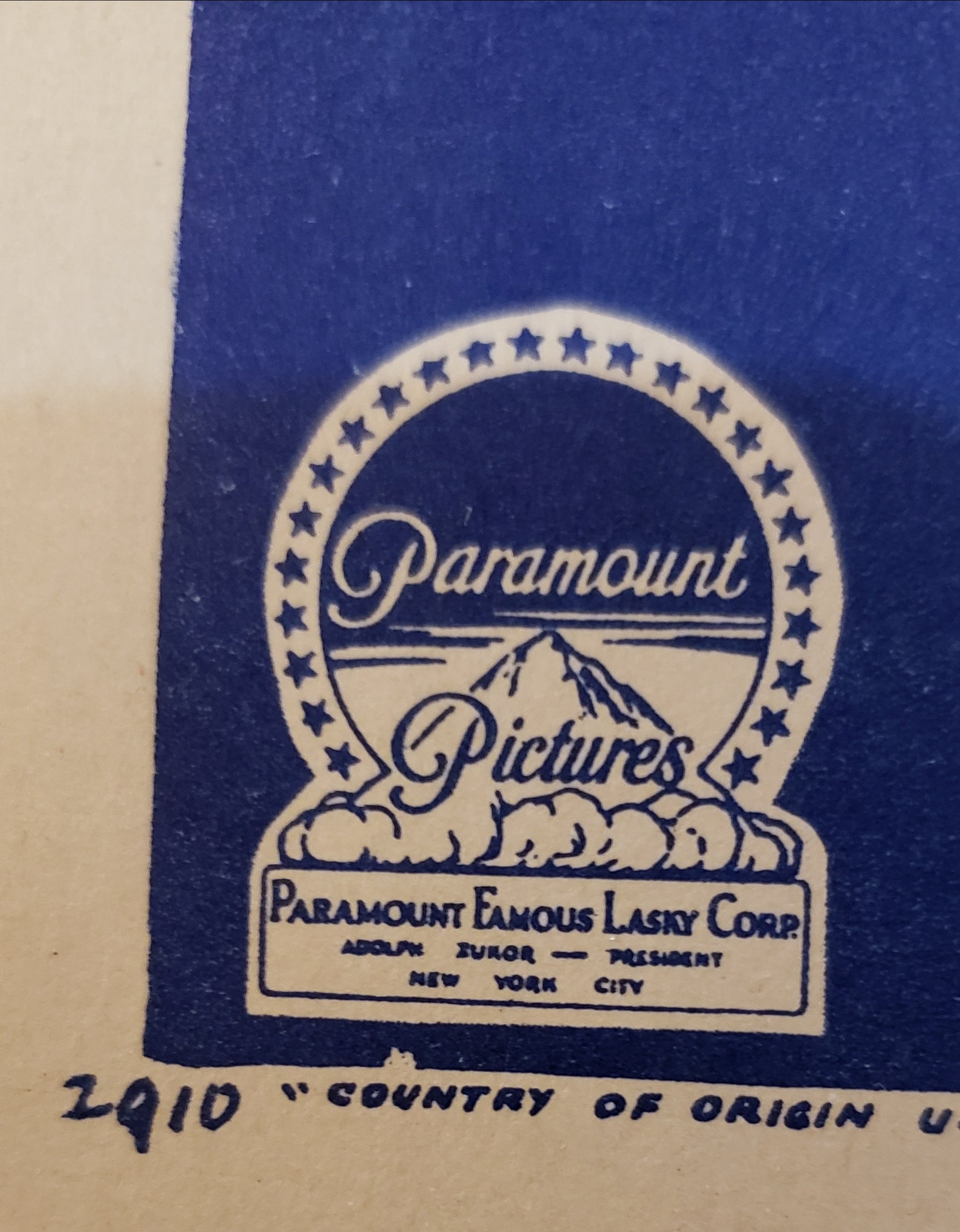 Original 1929 Vintage Movie Poster Paramount Pictures Section - Etsy