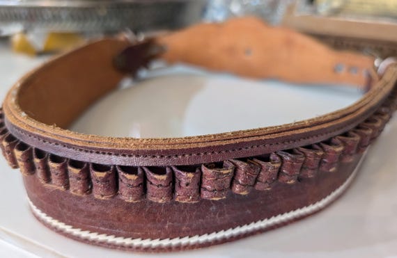1960s, Vintage Leather, Mariachi Belt, Children's Cha… - Gem