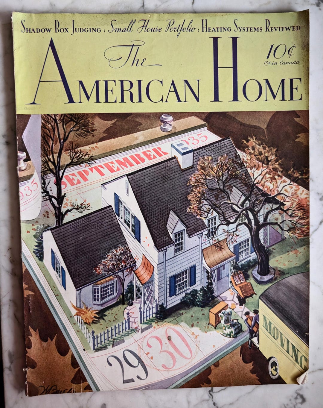 1935, American Home, Vintage Magazine, Vintage Photography, Vintage ...