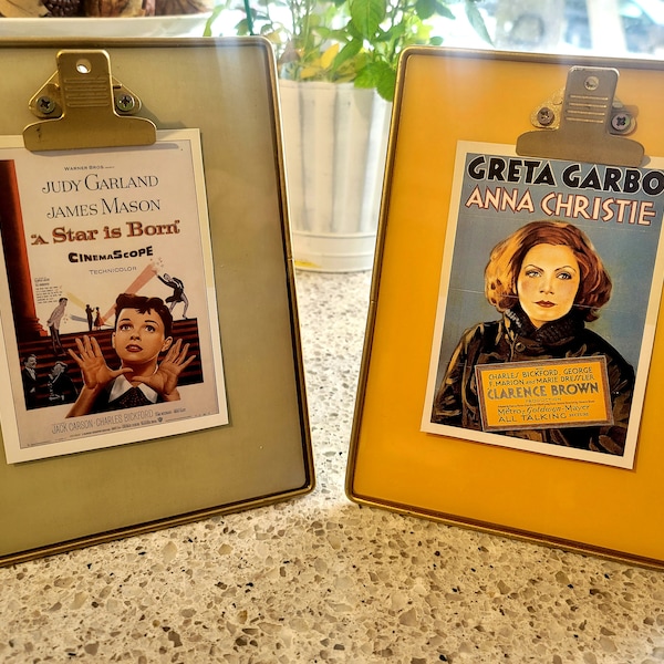 Movie Poster Clip Frames - Etsy