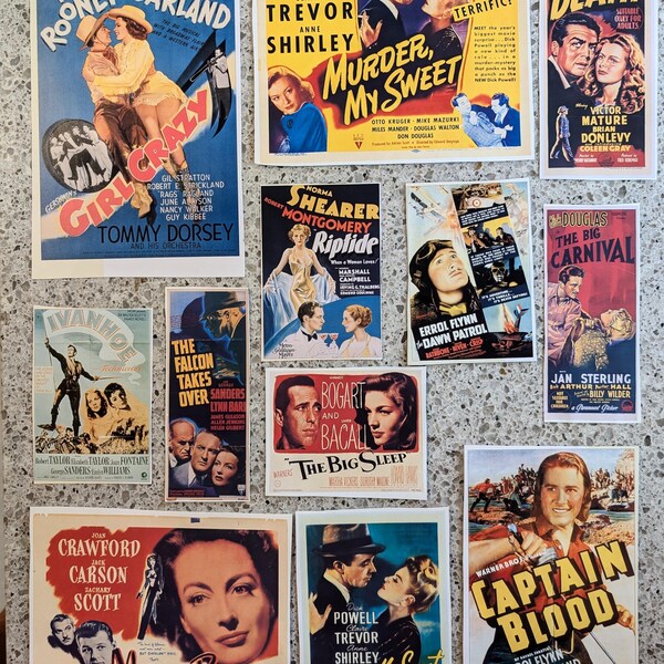 Mini Movie Poster - Etsy