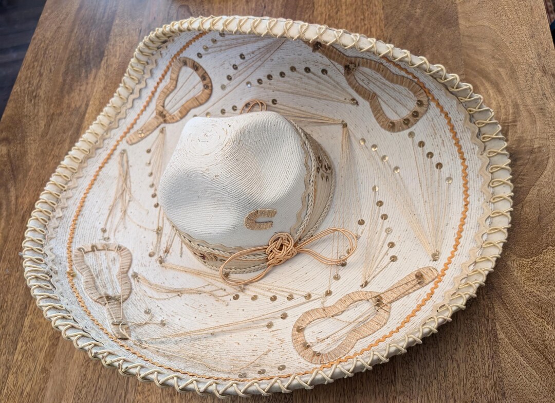 Vintage 1950s, La Sultana De Jalisco, J Perez Castron's, Sombrero ...