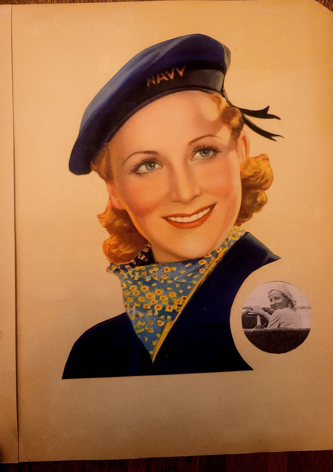 1939, Vintage Lithograph, Star Jessica Dragonette Popular WW2 Performer ...