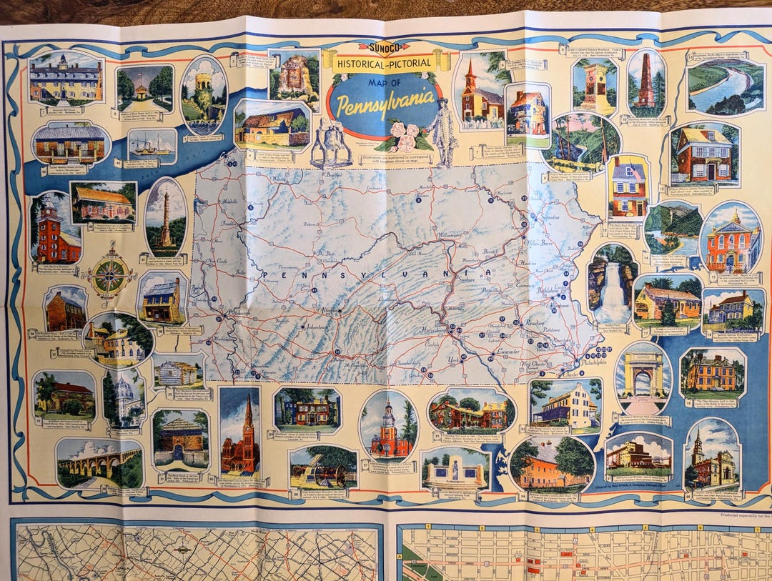 1950, Maps, Boy Scouts of America, National Jamboree, Valley Forge ...