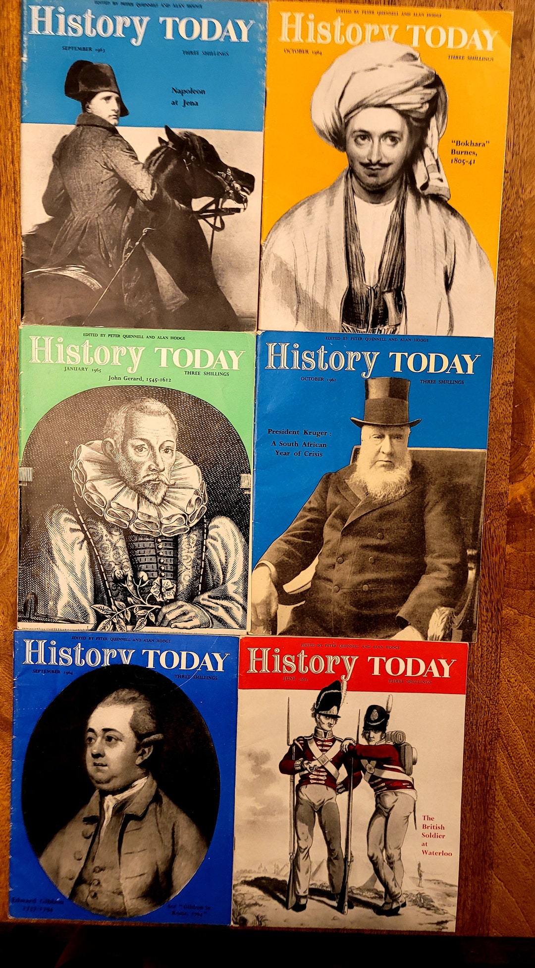 1960s, Six Vintage Magazines, London, history Today History Buff Gift ...