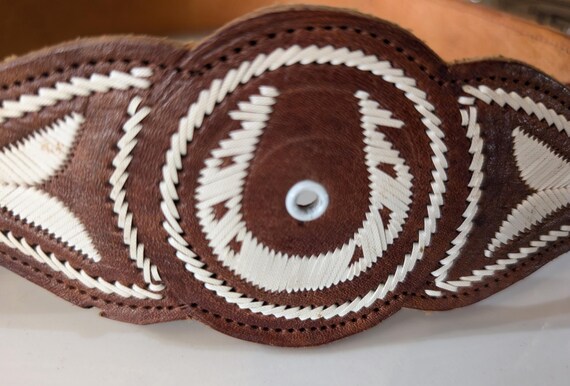 1960s, Vintage Leather, Mariachi Belt, Children's Cha… - Gem