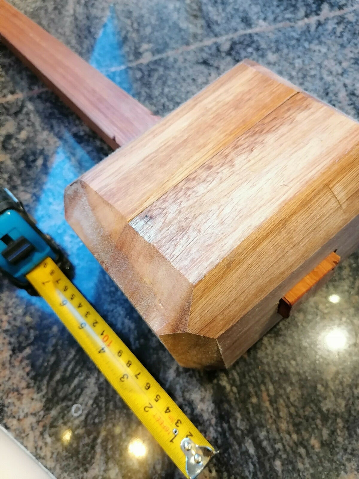 Wooden Mjolnir King Size Hammer of Thor, Tassie Ash Head and Aussie ...