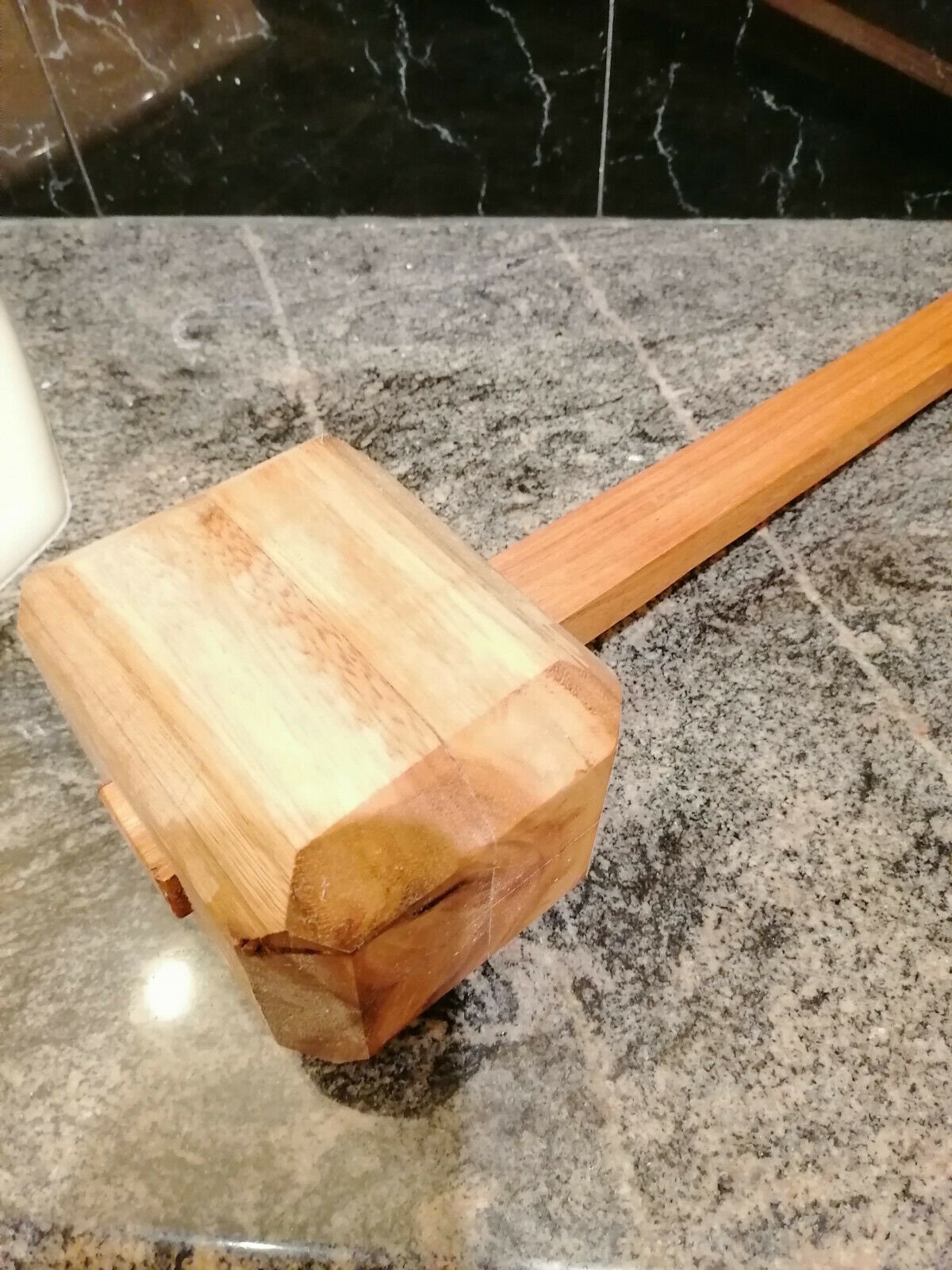 Wooden Mjolnir King Size Hammer of Thor, Tassie Ash Head and Aussie ...