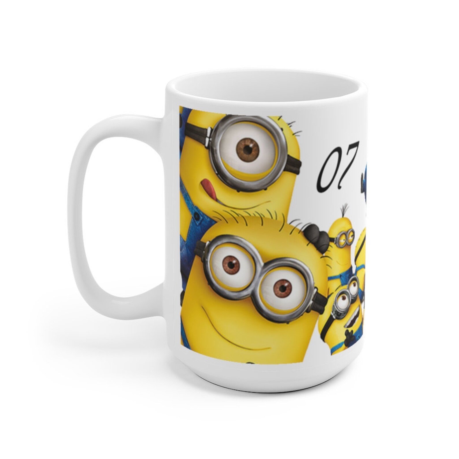 Custom Minions Birthday Mug, Minions Mug, Gift for Minions Mug, Happy ...
